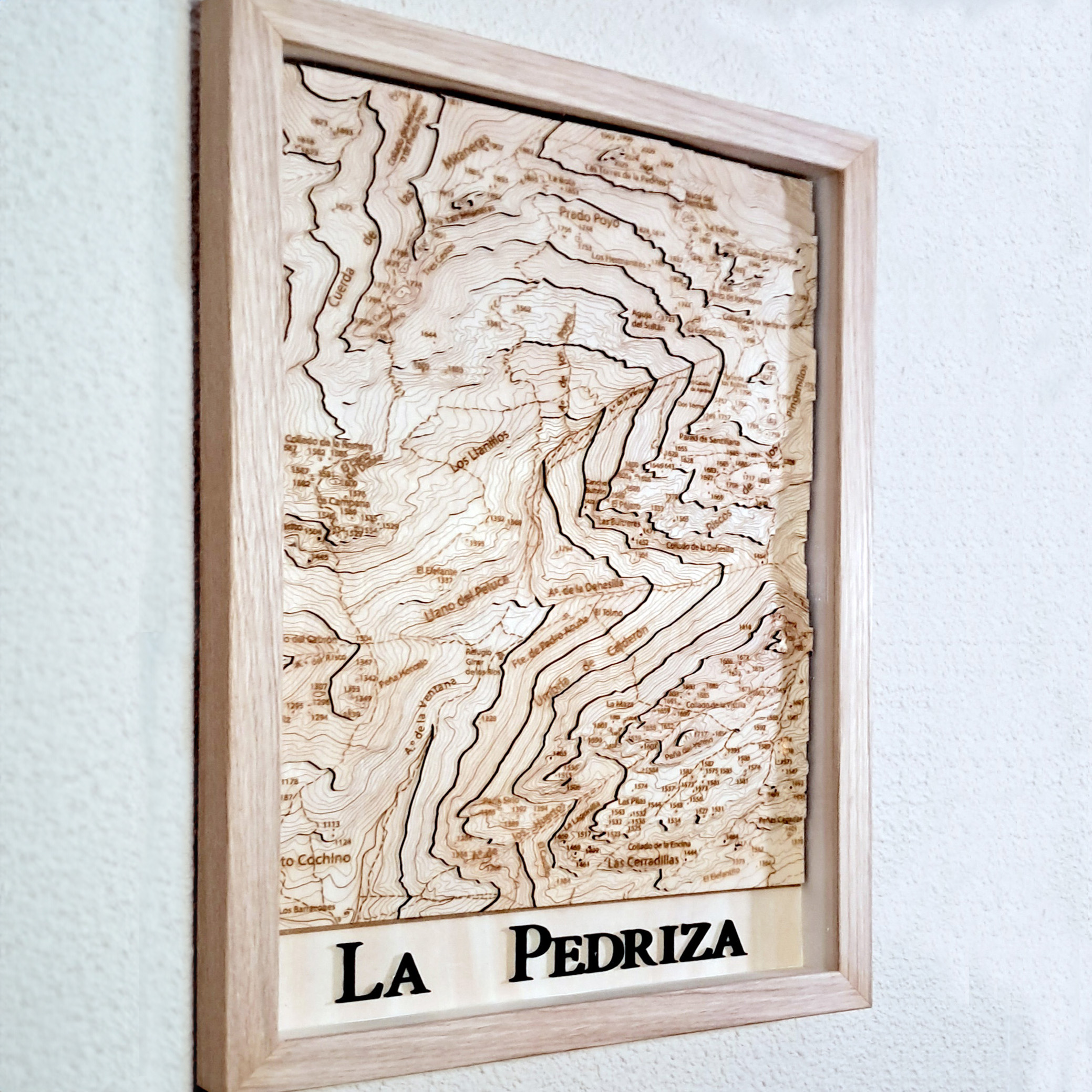 Mapas en relieve - Mapas 3D - GoTArt.es
